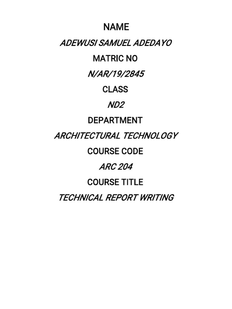 Technical Report Samuel Pdf Abstract Summary Literature Review