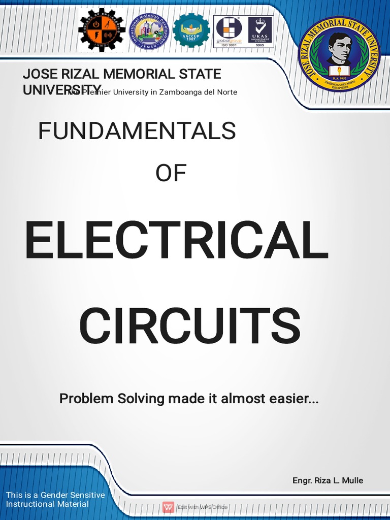 Unit 1 - LEC Cercuit | PDF | Voltage | Electric Current