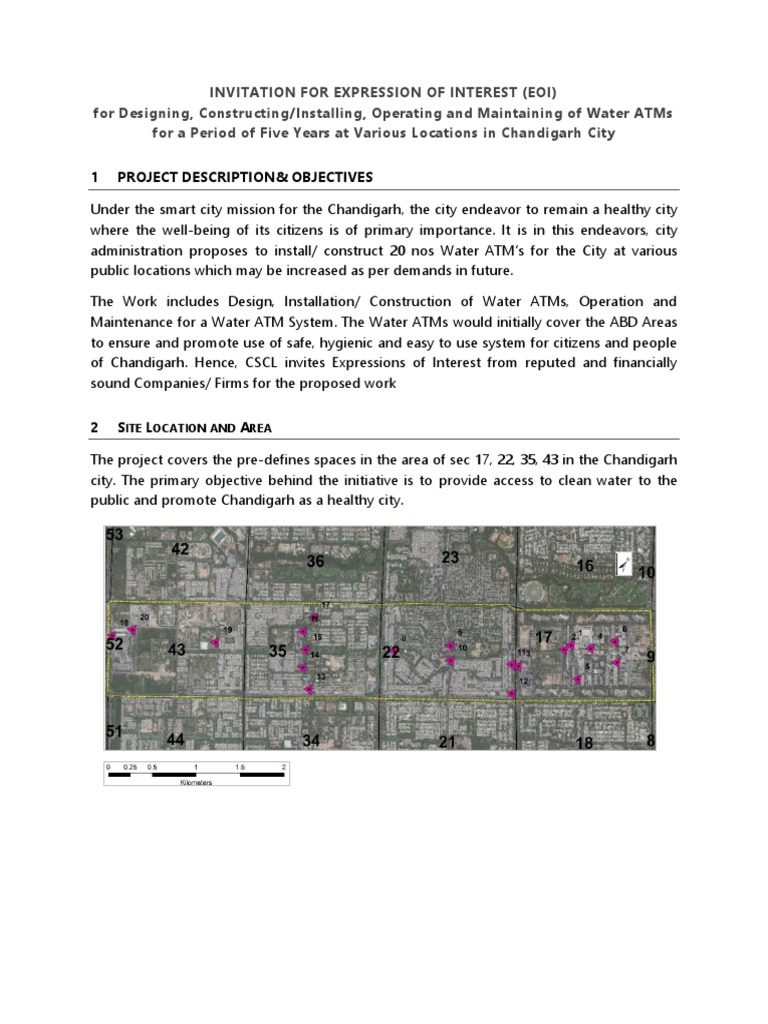 Water ATM Project Description | PDF | Automated Teller Machine | Business