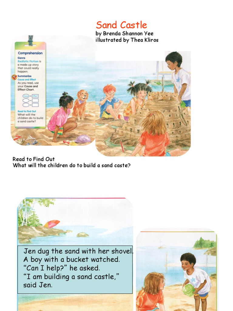 Sand - Castle Story Comp Check - Cause and Effect | PDF