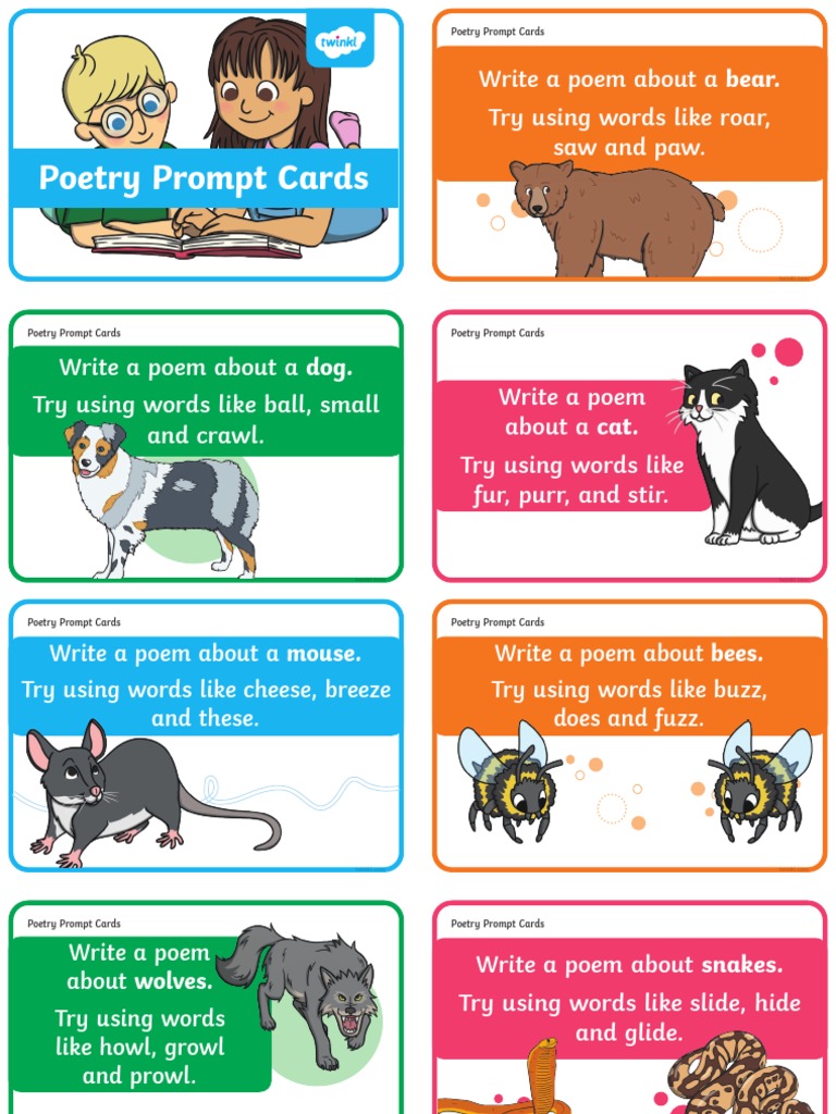 Au L 1637635310 Poetry Prompt Cards Ver 2 | PDF