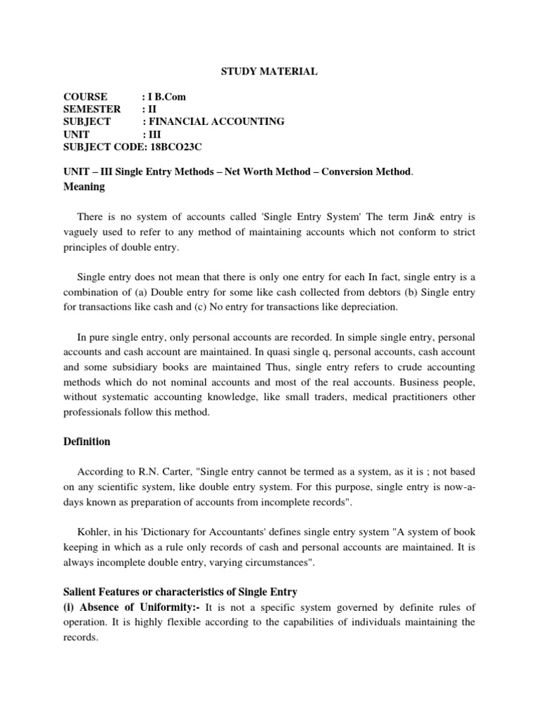 18bco23c U3 | PDF | Debits And Credits | Business