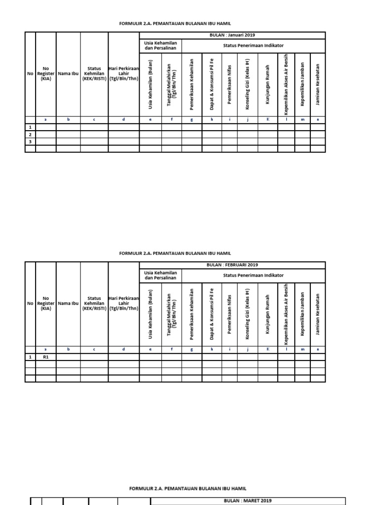 12 Format Lengkap Simulasi | PDF
