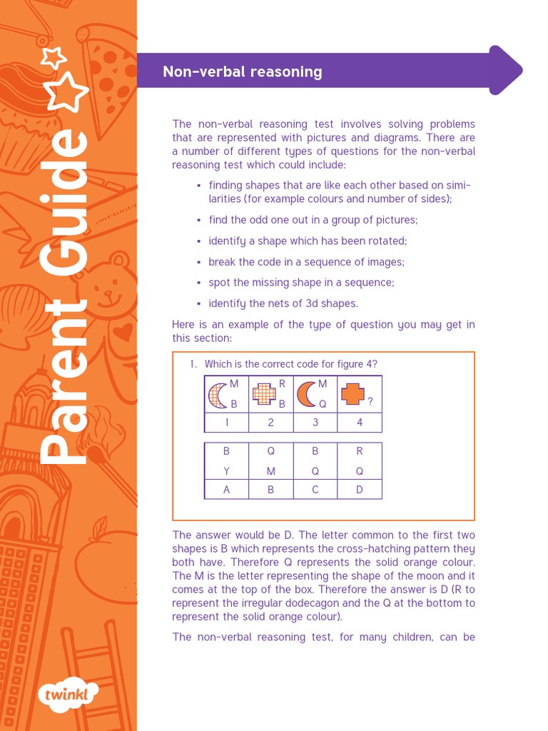 t2 Pa 34 11 Non Verbal Reasoning Analogies Assessment Pack - Ver - 2 ...