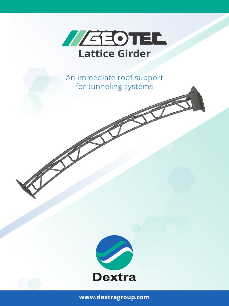 Dextra GEOTEC Lattice Girder 2020 - Compressed | PDF | Yield ...