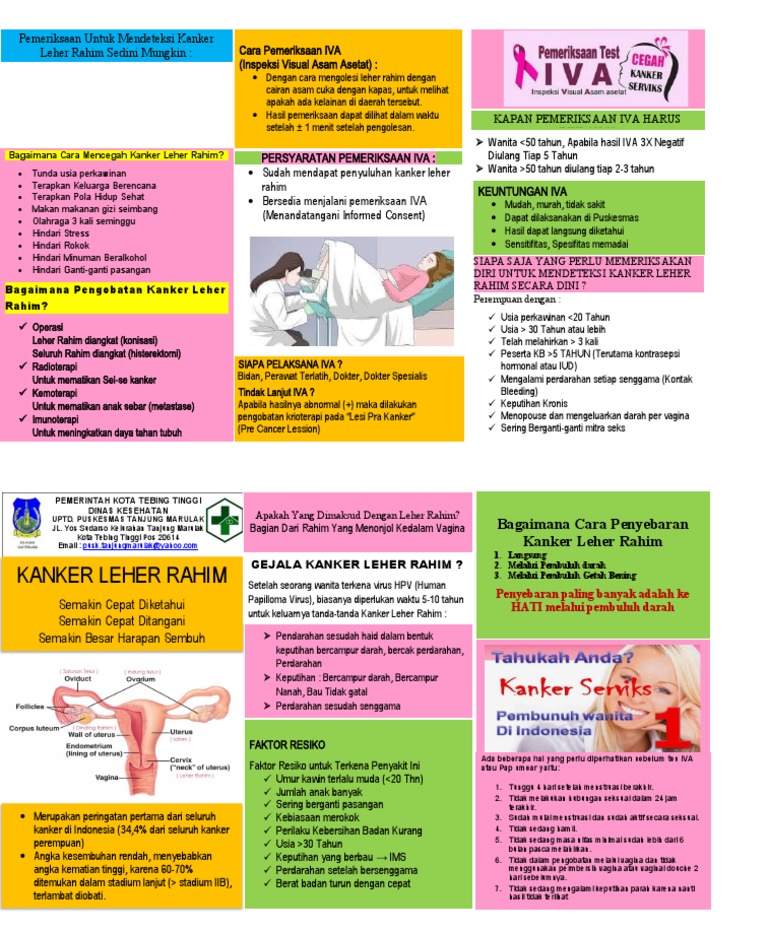 Pemeriksaan IVA untuk Deteksi Kanker Serviks | PDF