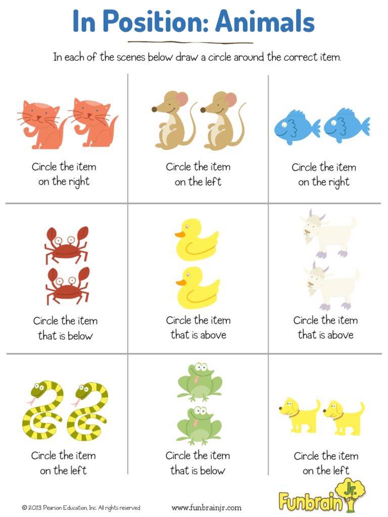 Animals To The Left and Right | PDF | Language Arts & Discipline | Self ...