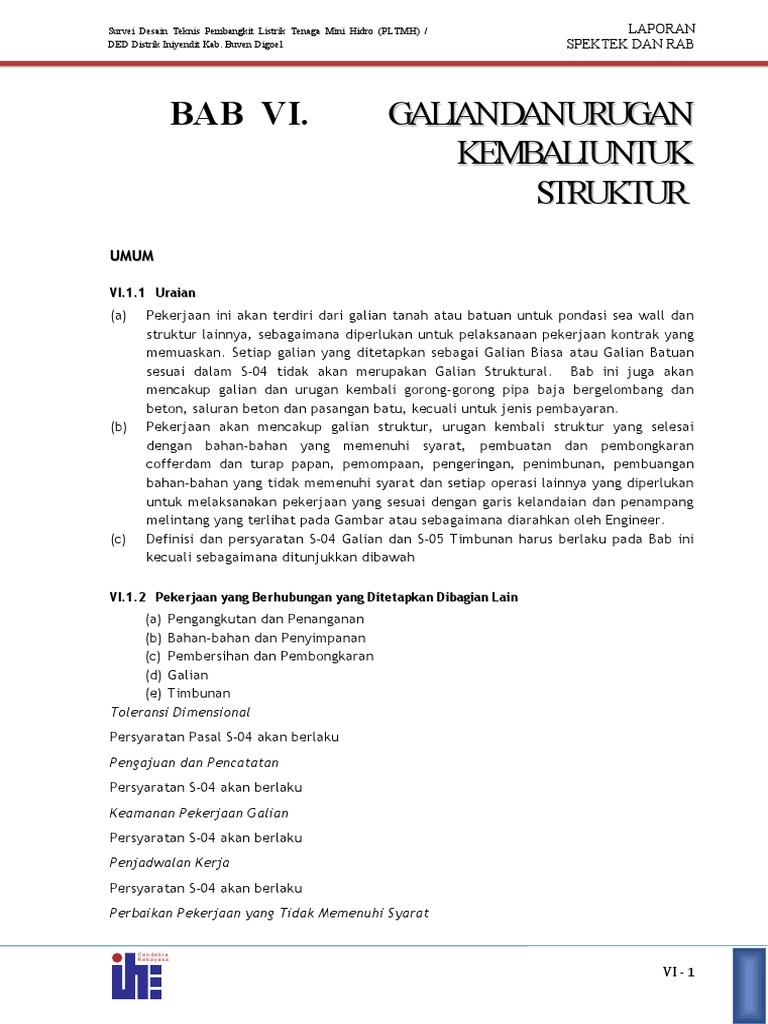 Bab 6 GALIAN DAN URUGAN KEMBALI UNTUK STRUKTUR | PDF