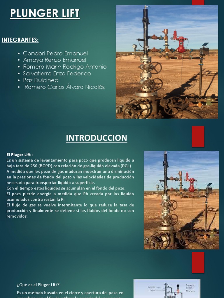 Plunger Lift | PDF | Gases | Ciencias fisicas