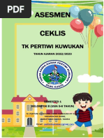 Contoh Ceklis Penilaian Anak TK | PDF | Karier & Perkembangan