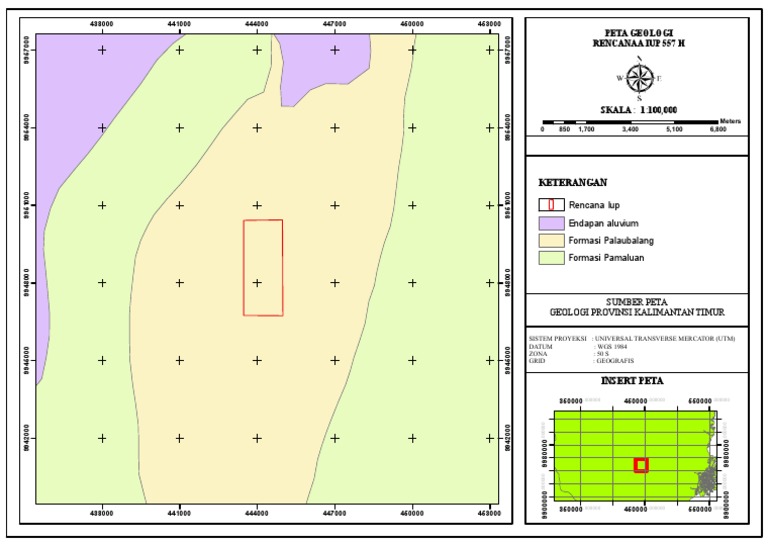Peta Rencana Iup | PDF