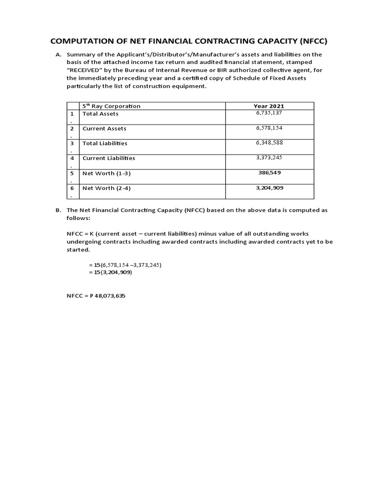 5RC - NFCC 2021 - 2022 | PDF