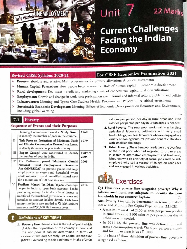 Current Challenges Facing The Indian Economy (Handbook) | PDF