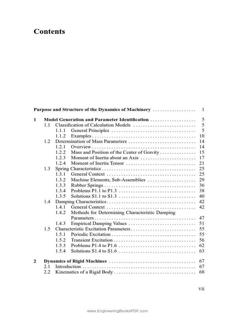 Dynamics of Machinery Theory and Applications PDF - 8 | PDF ...