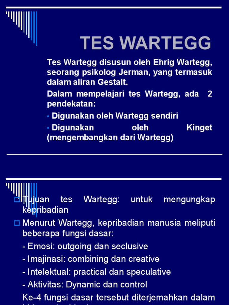 Adoc.pub Tes Wartegg Disusun Oleh Ehrig Wartegg Seorang Psi | PDF