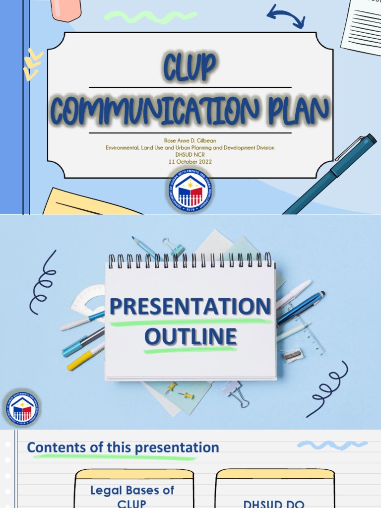 CLUP Communication Plan - Webinar (11 October 2022) | PDF | Communication | Target Audience