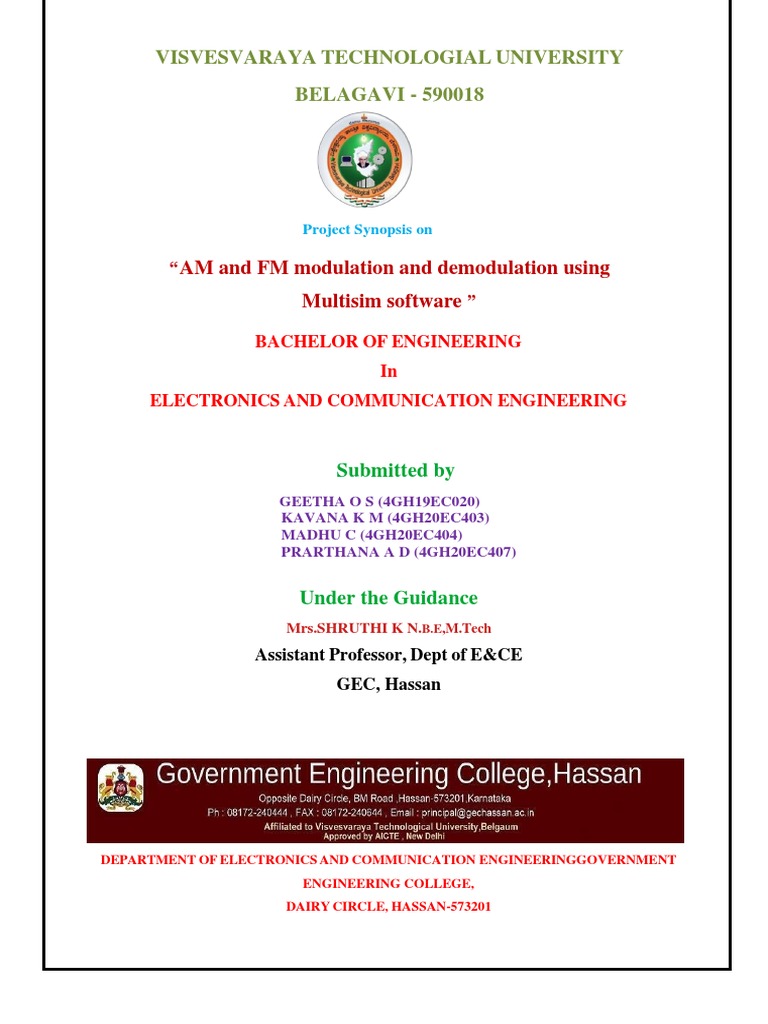 AM FM Report | PDF | Frequency Modulation | Modulation