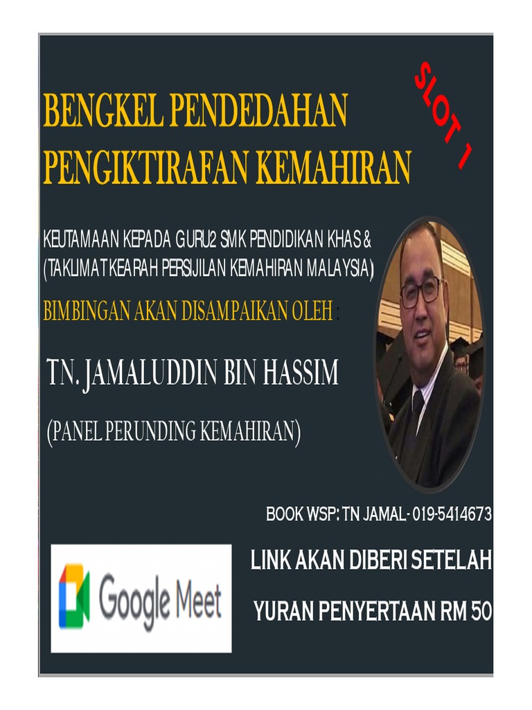 Nota Bengkel Slot 1& 2 Kerah SKM | PDF