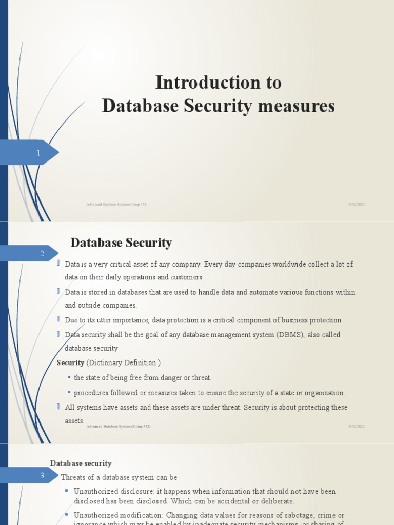 ADB Chapter One | PDF | Backup | Databases