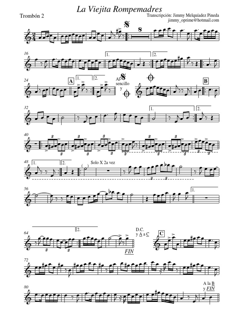 Transcription de "La Viejita Rompemadres" | PDF | Échecs