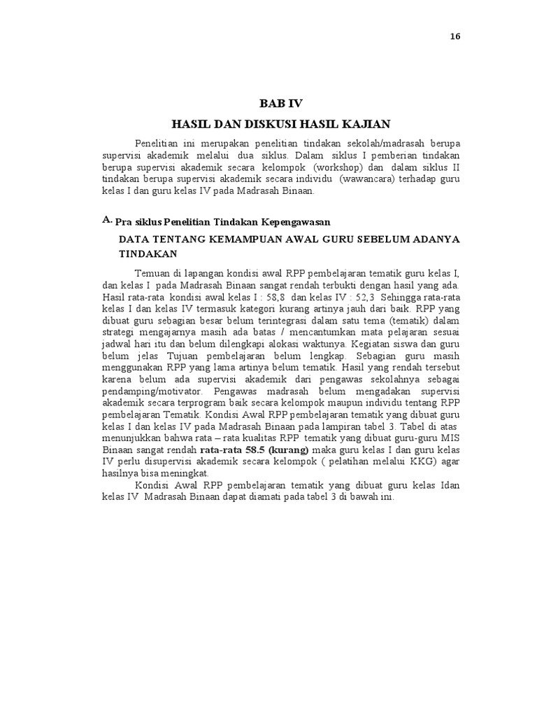 BAB IV. Hasil Dan Pembahasan | PDF | Karier & Perkembangan