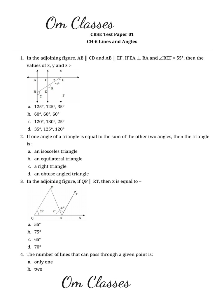 CH 4 Test | PDF