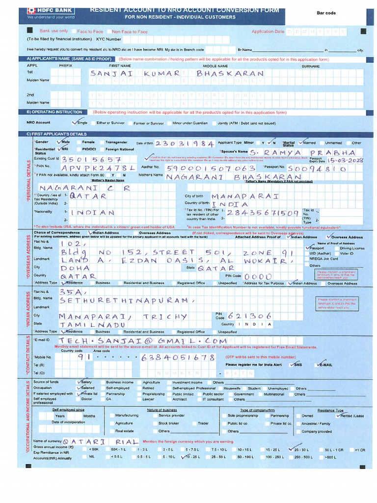 HDFC Forms | PDF