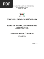 CIDA-SBD2 and 4 | PDF | Construction Bidding | Specification (Technical ...