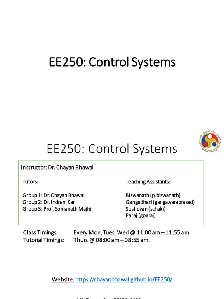 Lecture-01 Introduction | PDF | Stability Theory | Feedback