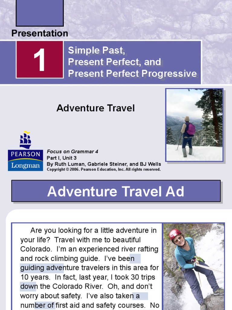 Simple Past, Present Perfect and Present Perfect Continuous | PDF ...