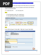 SAP Logon: GUI & Navigation Tutorial | PDF | Login | Menu (Computing)