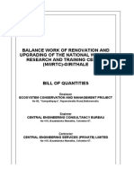 BOQ Summary | PDF | Concrete | Asphalt