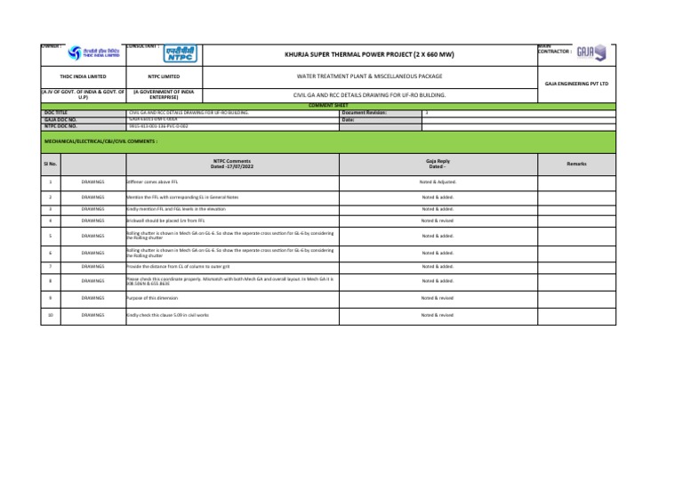 CRS R3 Drawing For Uf-Ro Building. | PDF | Technology & Engineering
