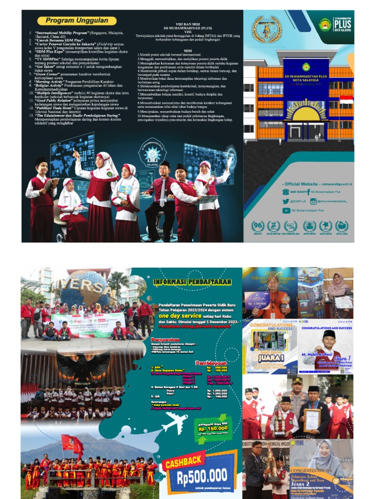 Brosur SD MM Plus Salatiga - 2022 | PDF