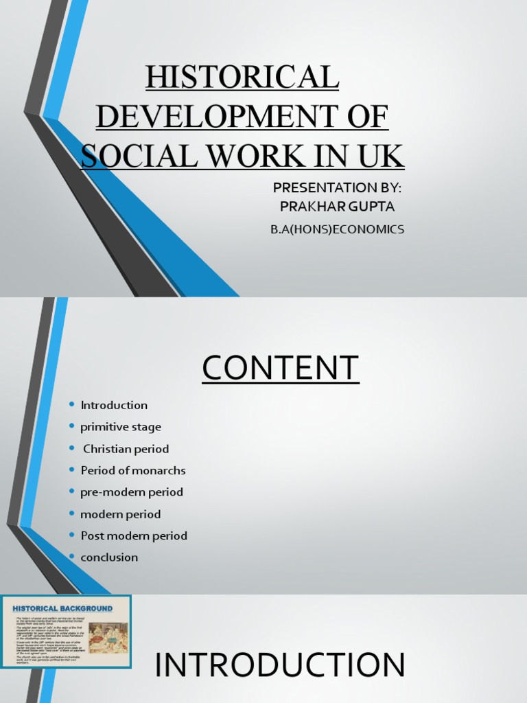 Historical Development of Social Work in Uk | Download Free PDF ...
