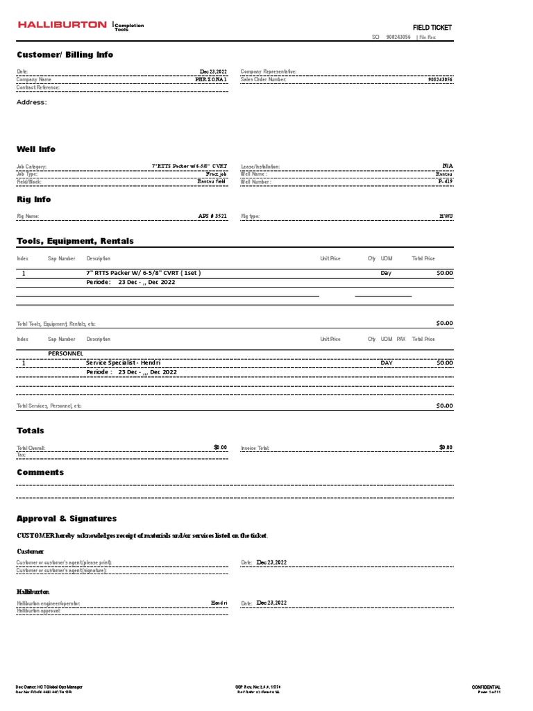 Template Job Paperwork | PDF | Business