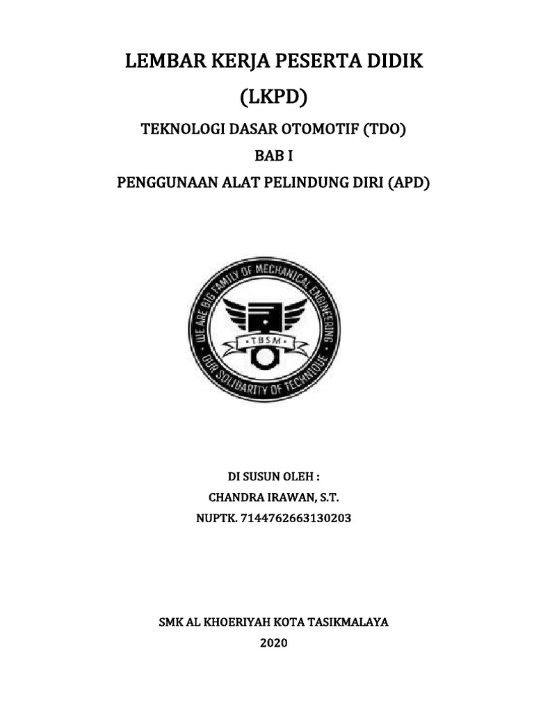 Penggunaan APD dalam Teknik Otomotif | PDF | Bisnis