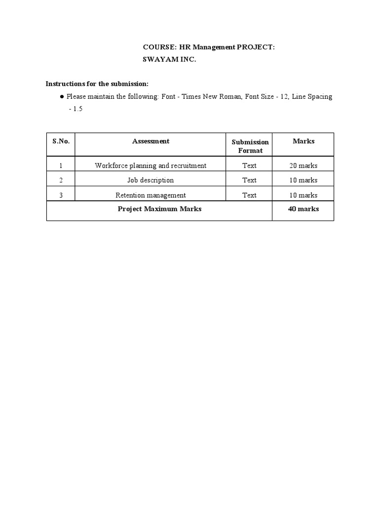 HRElective Project Nitin Chandran PDF | PDF | Recruitment | Employee Retention