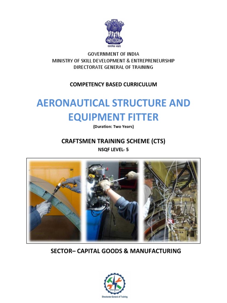 CTS Aeronautical Structure and Eqpt Fitter - CTS - NSQF-5 | PDF ...