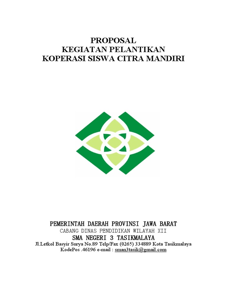 Proposal Pelantikan KSCM 2023 | PDF