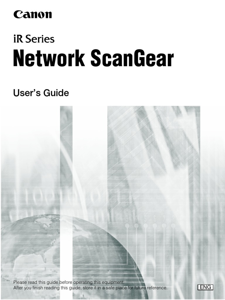 Network - Scangear Manual | PDF | Microsoft Windows | Installation ...