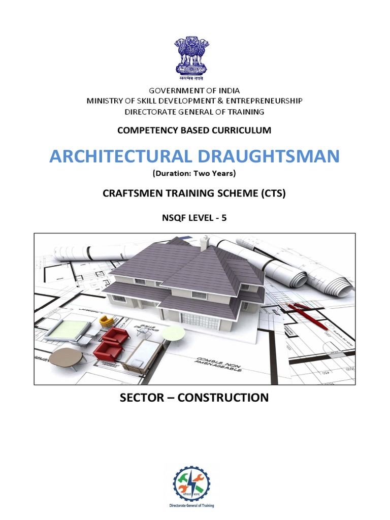 CTS Architectural Draughtsman - CTS - NSQF-5 | PDF | Technical Drawing ...