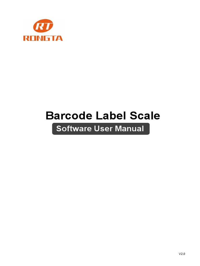 Rongta RLS1000 Software Manual | PDF | Microsoft Excel | Keyboard Shortcut