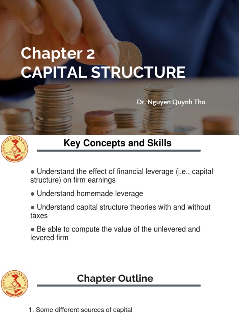 CF2 - Chapter 2 Capital Structure - SV | PDF | Bonds (Finance) | Capital Structure