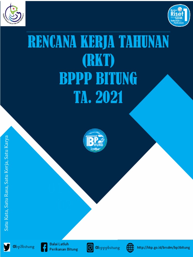Dokumen RKT BPPP Bitung 2021 | PDF | Pengelolaan Keuangan & Uang