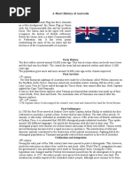 Timeline of Australian Federation Events | PDF | Australia | Politics ...