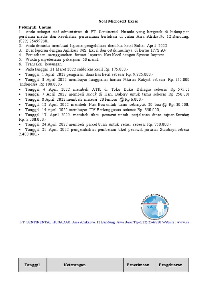 Ujikom Keuangan 2022 | PDF