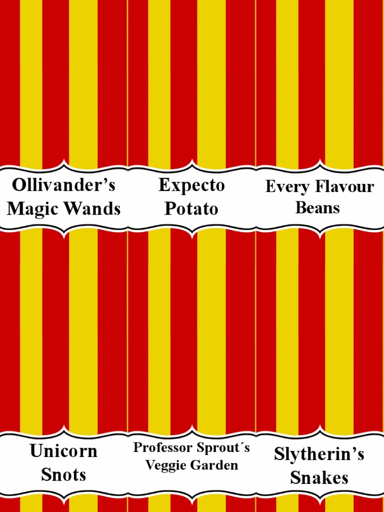 HP Food Labels | PDF