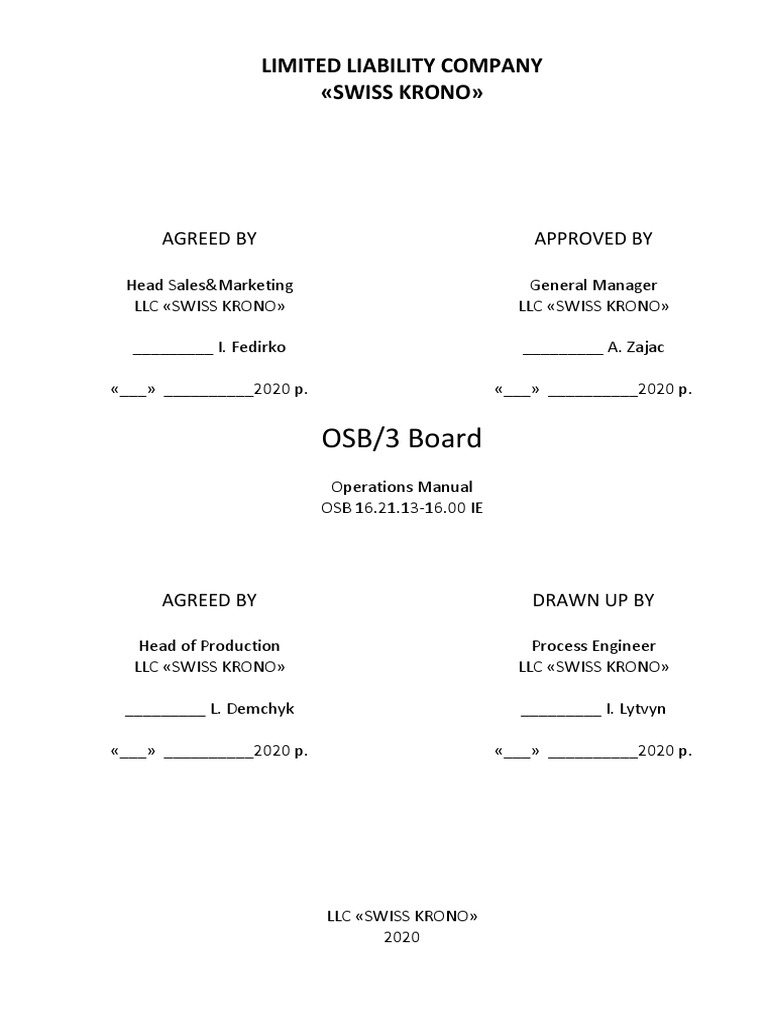 OSB/3 Board Operations Manual | PDF | Screw | Polystyrene