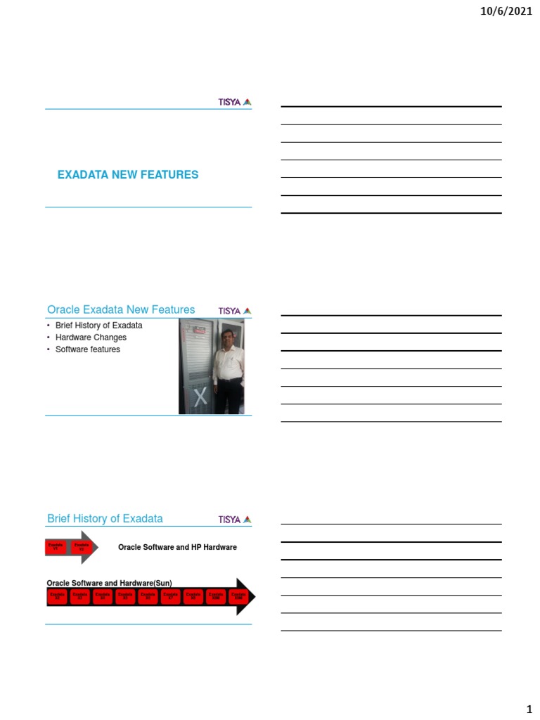 Exadata New Features | PDF | Cache (Computing) | Computer Data Storage